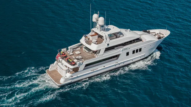 Atom yacht (Inace, 33.83m, 2007)